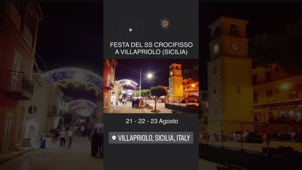 Villapriolo festeggia il SS. Crocifisso - Settegiorni dagli Erei al Golfo