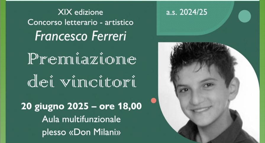Premiati i vincitori del concorso in memoria di Francesco Ferreri ...